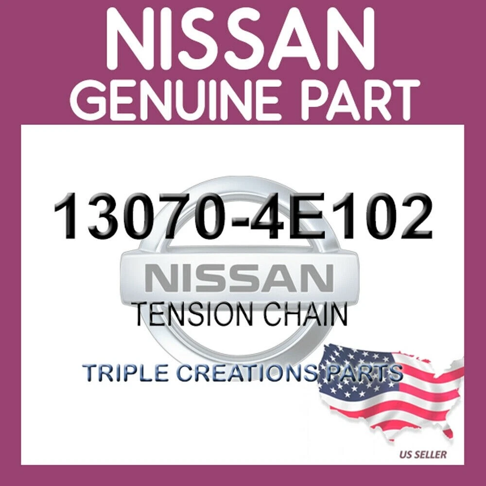 Buy NISSAN 13070-4E102 Timing Chain Kit — OEM Part, Prices from 31.95 ...
