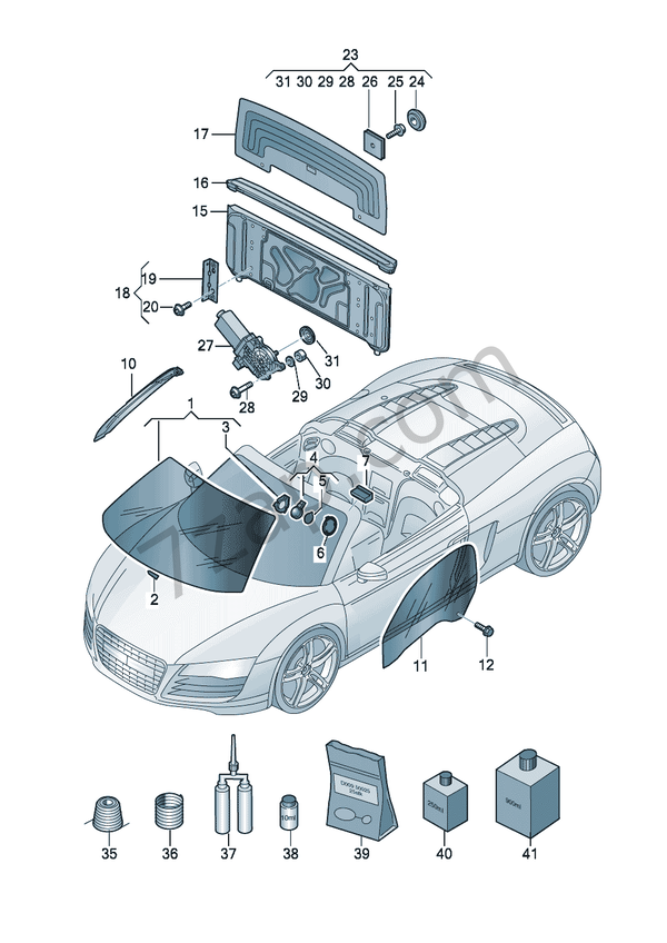 Original catalogs of auto parts.
