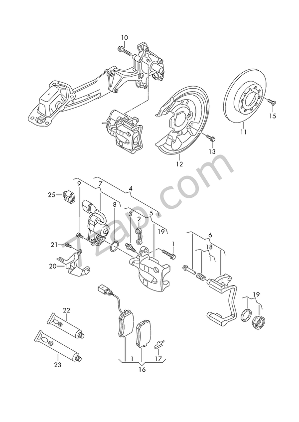 Original catalogs of auto parts.