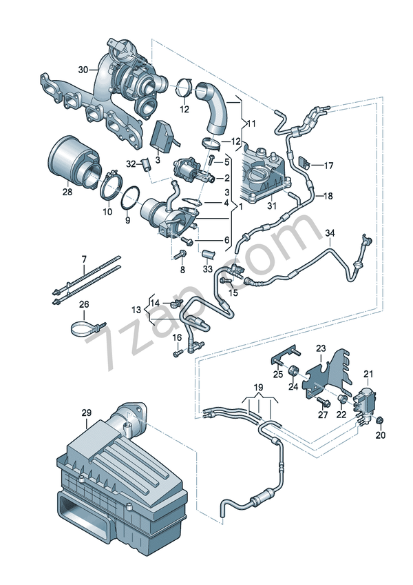 Original catalogs of auto parts.