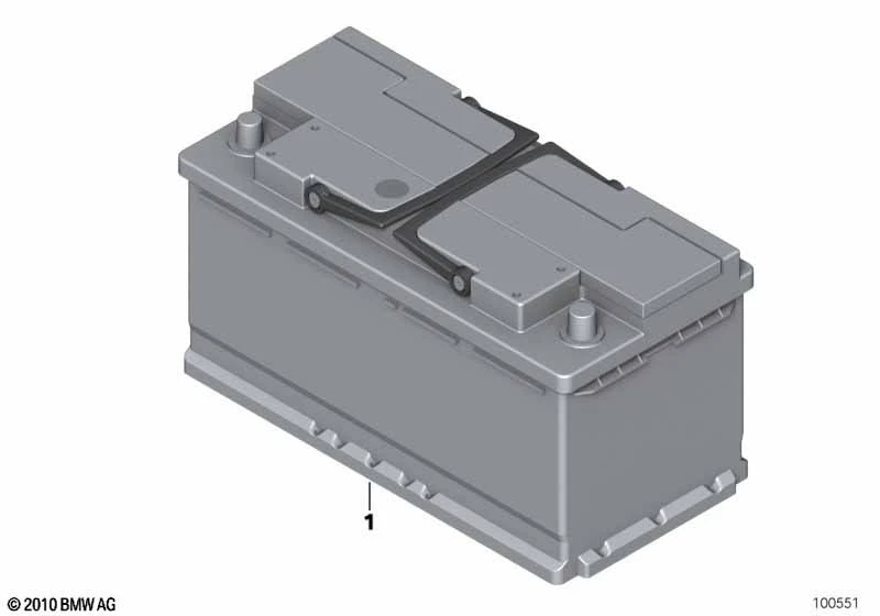 MINI MINI Cabrio R57 Original bmw battery parts 2008 - 2009 | ETK USA