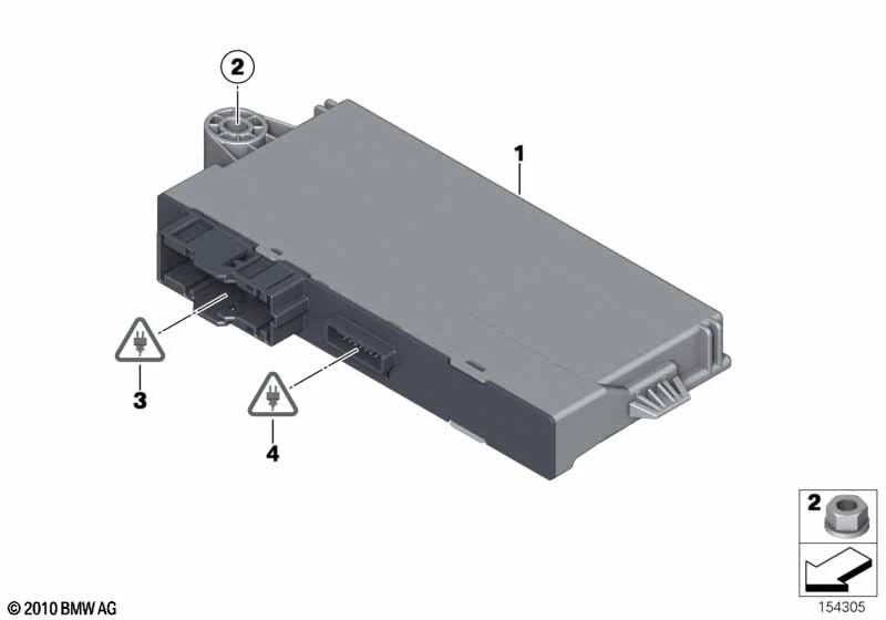 Buy MINI MINI R56 Control unit cas parts online 2006 - 2008 — USA | 7zap