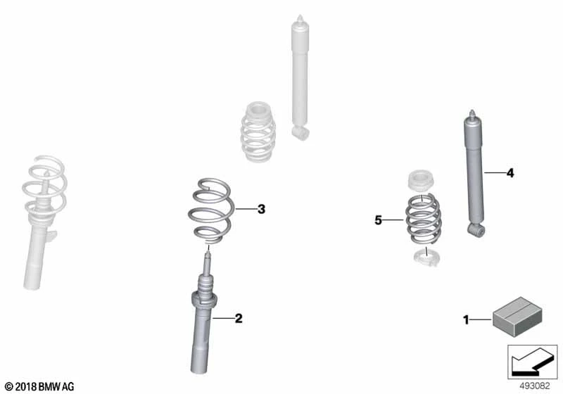 MINI MINI F55 Replacement parts jcw chassis parts 2014 - 2019 | ETK Europe