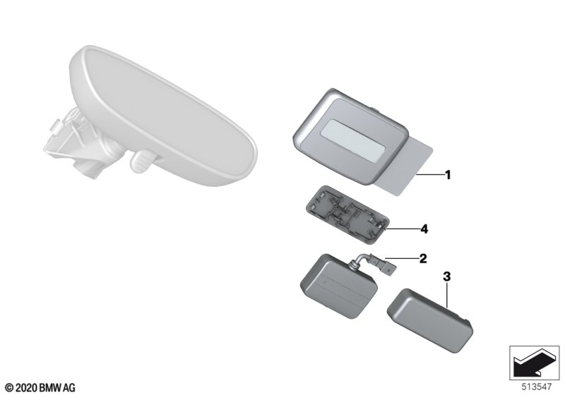 MINI MINI Cabrio F57 LCI Electronic toll collection device parts 2021 ...