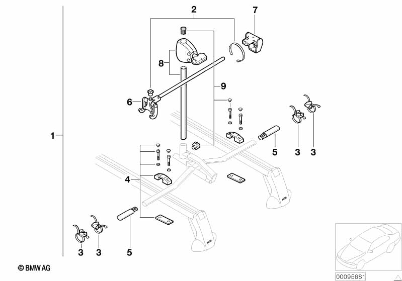 MINI MINI R56 Monte-velo pièces 2006 - 2008 | ETK USA