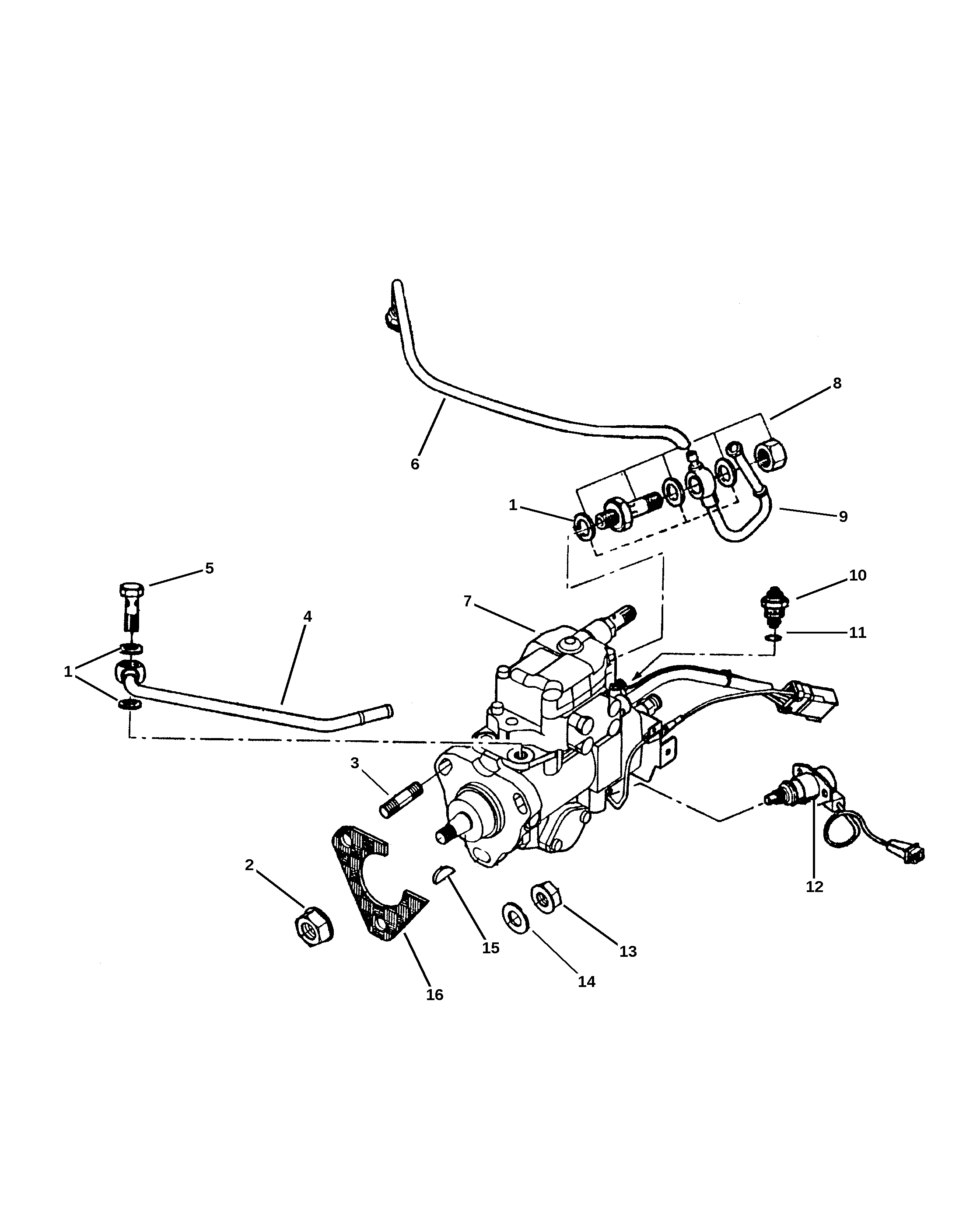 Jeep Grand Cherokee WJ/WG Fuel injection pump 3.1l (eva) diesel engine ...
