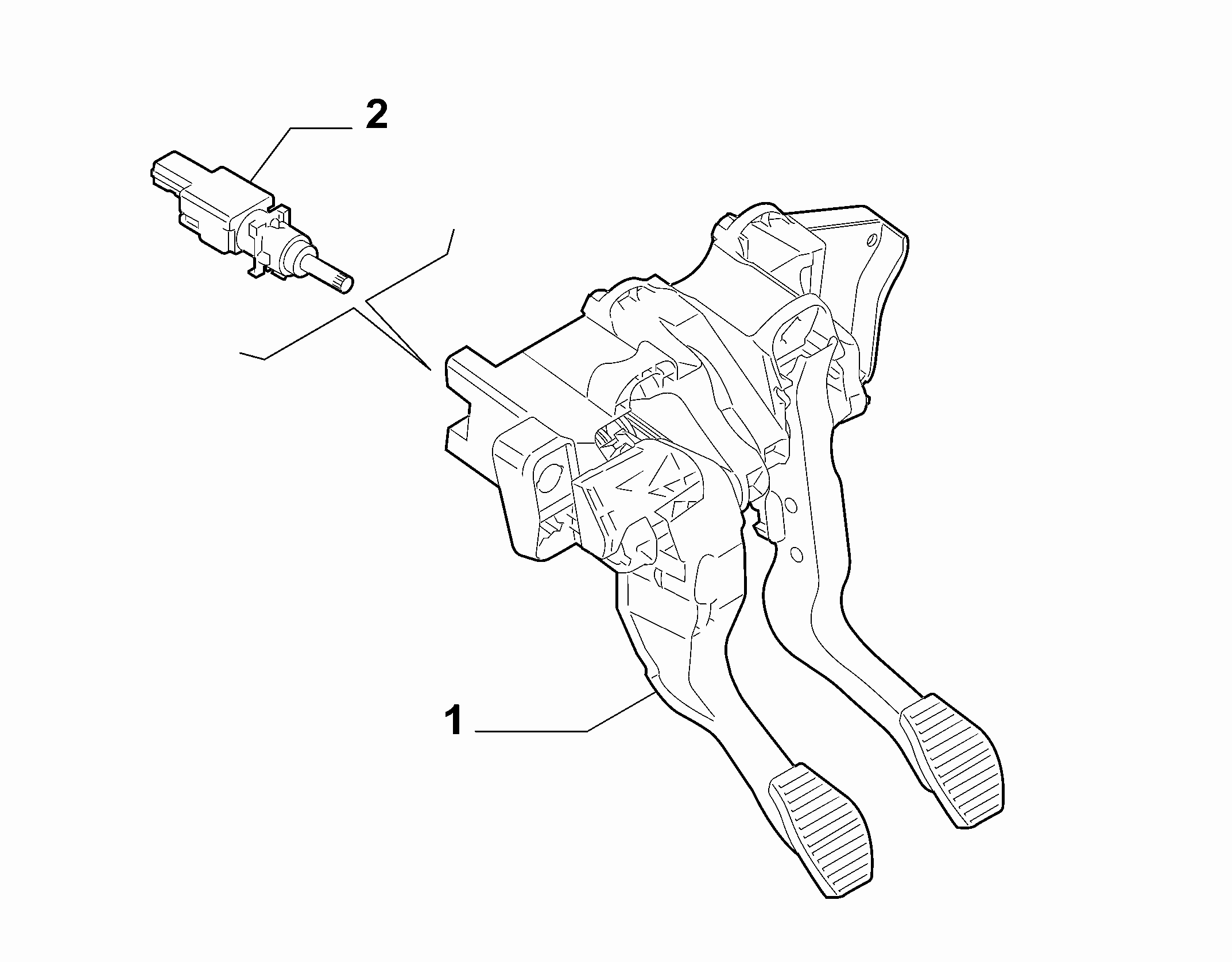 Buy Fiat Linea (Type 323) Facelift Clutch release control parts online ...