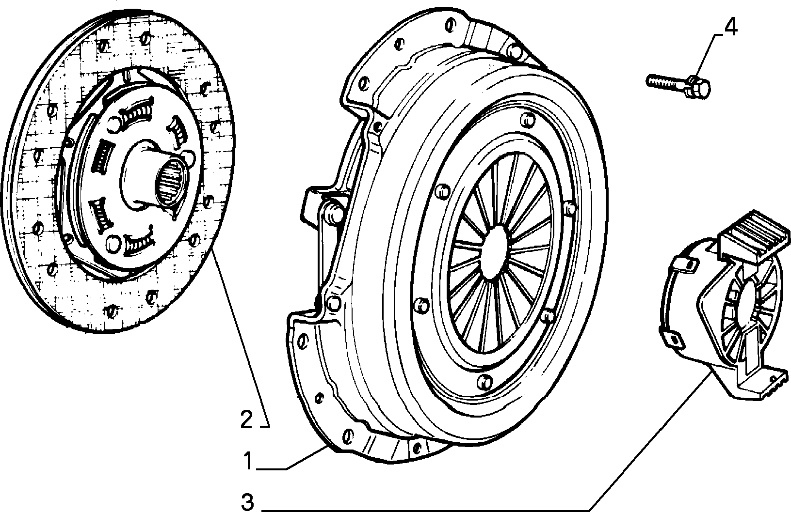 Fiat Mille Clutch parts 1994 - 1997 | Eper Global