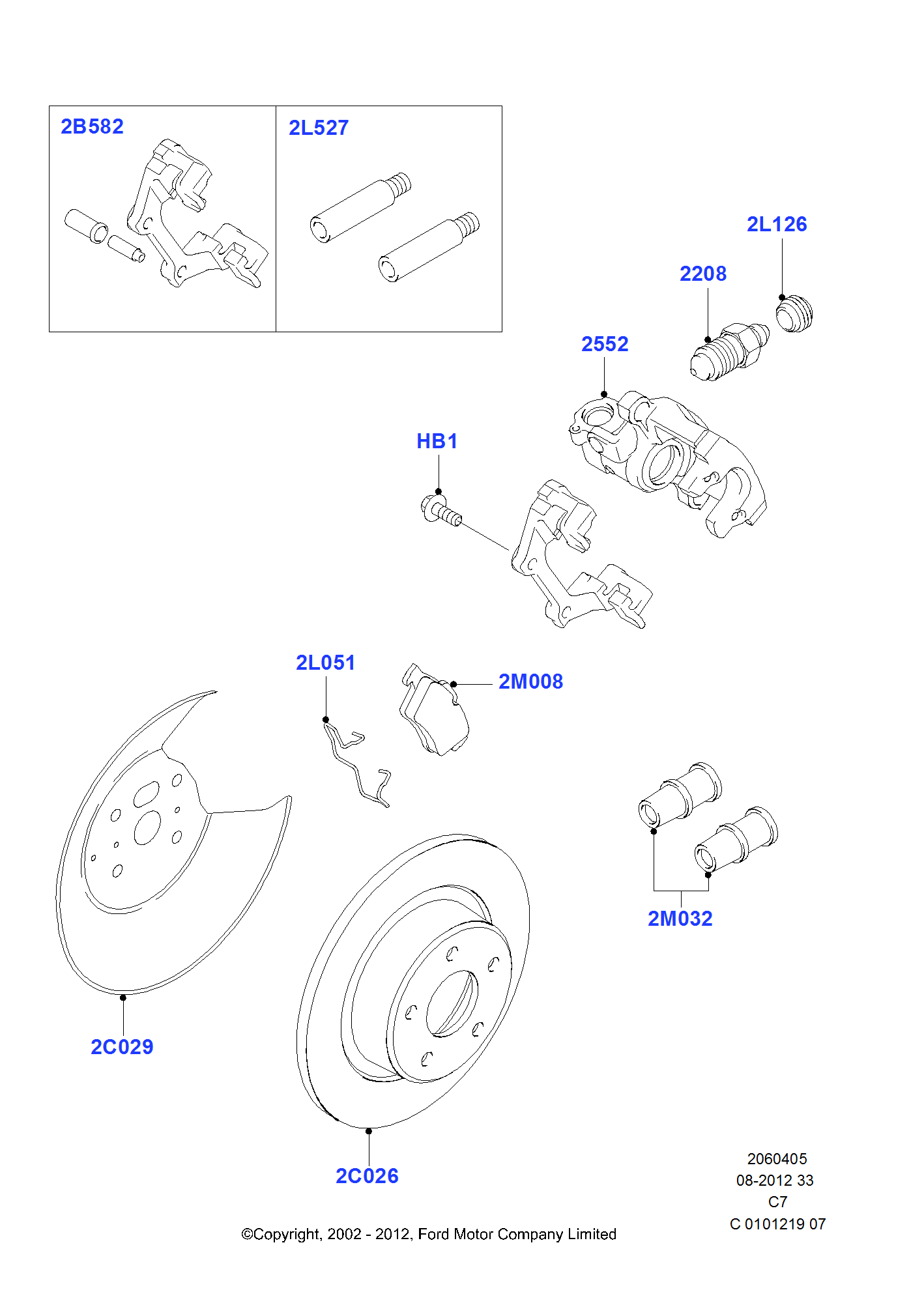 Ford Transit Rear Brakes Diagram