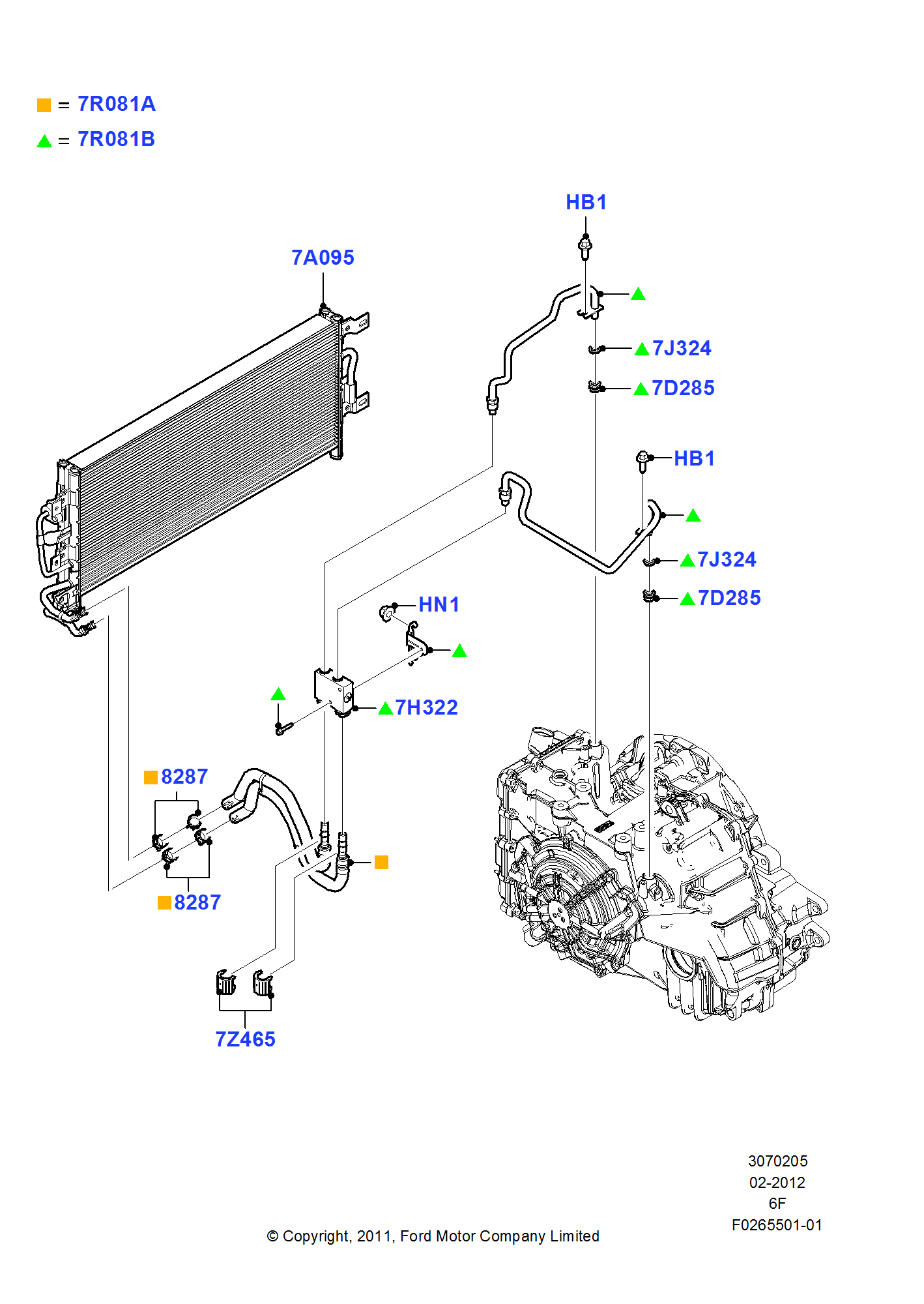 Cooling System Ford Explorer Parts Diagram Cooling Explorer