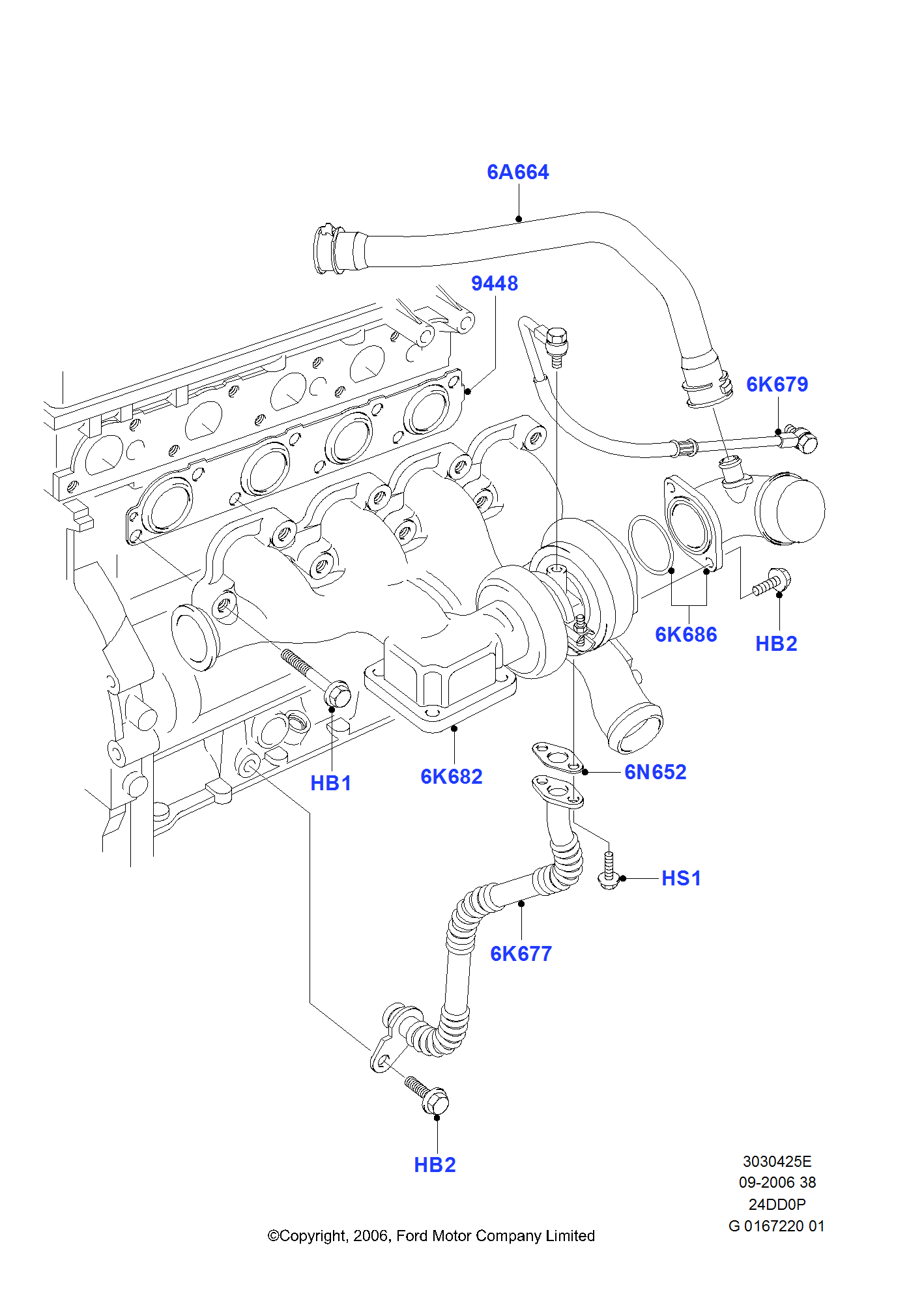 turbocharger-ford-transit-2006-tt9