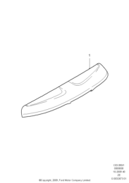 Body Dress Up Kits - Rear FORD Kuga 2008-2012 (CBV)