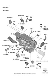 Heater & Air Conditioning System FORD Fiesta 2012- (CCN)