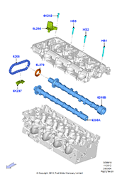 Timing Gear, Camshafts & Drive FORD Kuga 2012- (CBS)