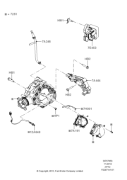 Transfer Drive & Case FORD Explorer 2013- (TWJ)