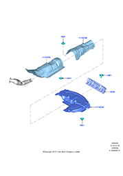 Heat Shields - Exhaust System FORD Focus 2014- (CEW)