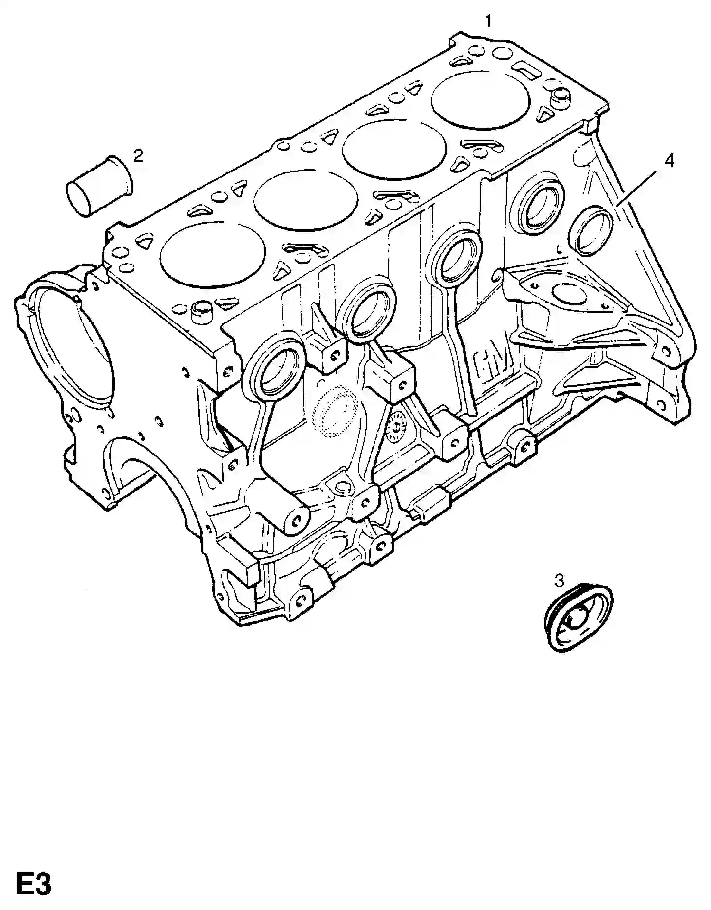 Opel Speedster Zylinderblock Teile 2001 - 2004 | undefined Europa