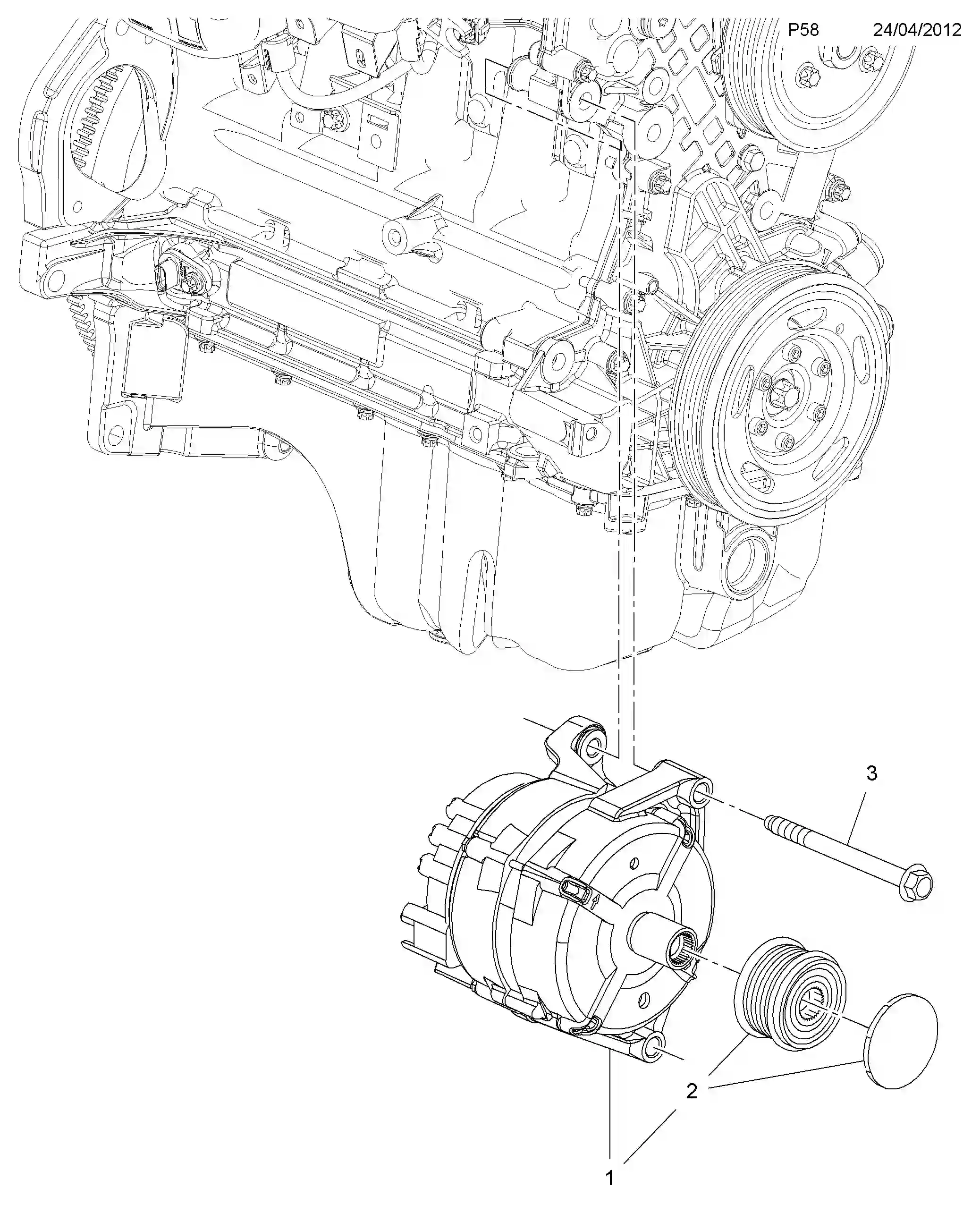 Opel Mokka A Lichtmaschine / a14net[luj], b14net[luj], d14net[luj ...