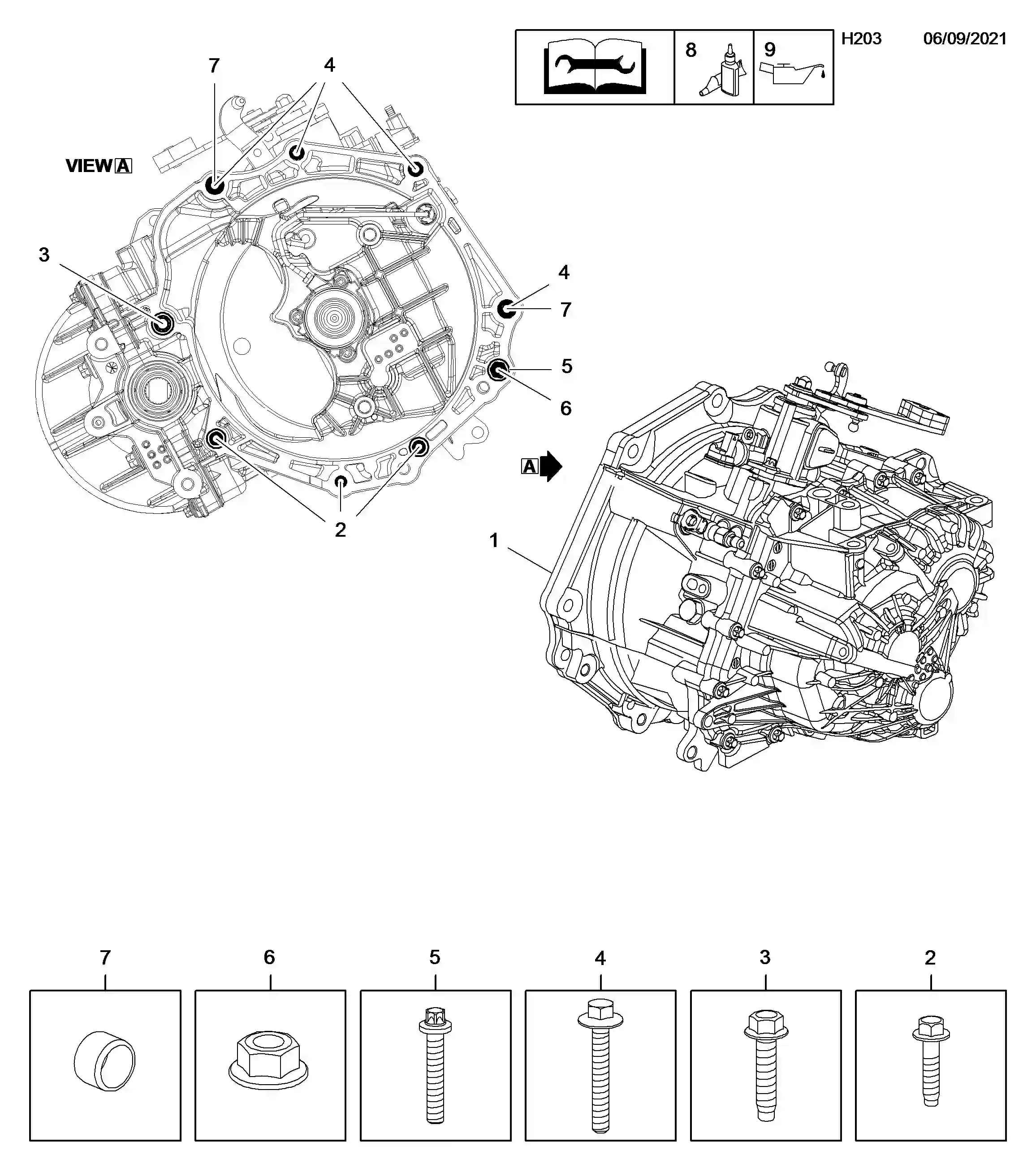 Opel Astra J Befestigungen getriebebaugruppe / b16dtl[lvm], b16dth[lvl ...