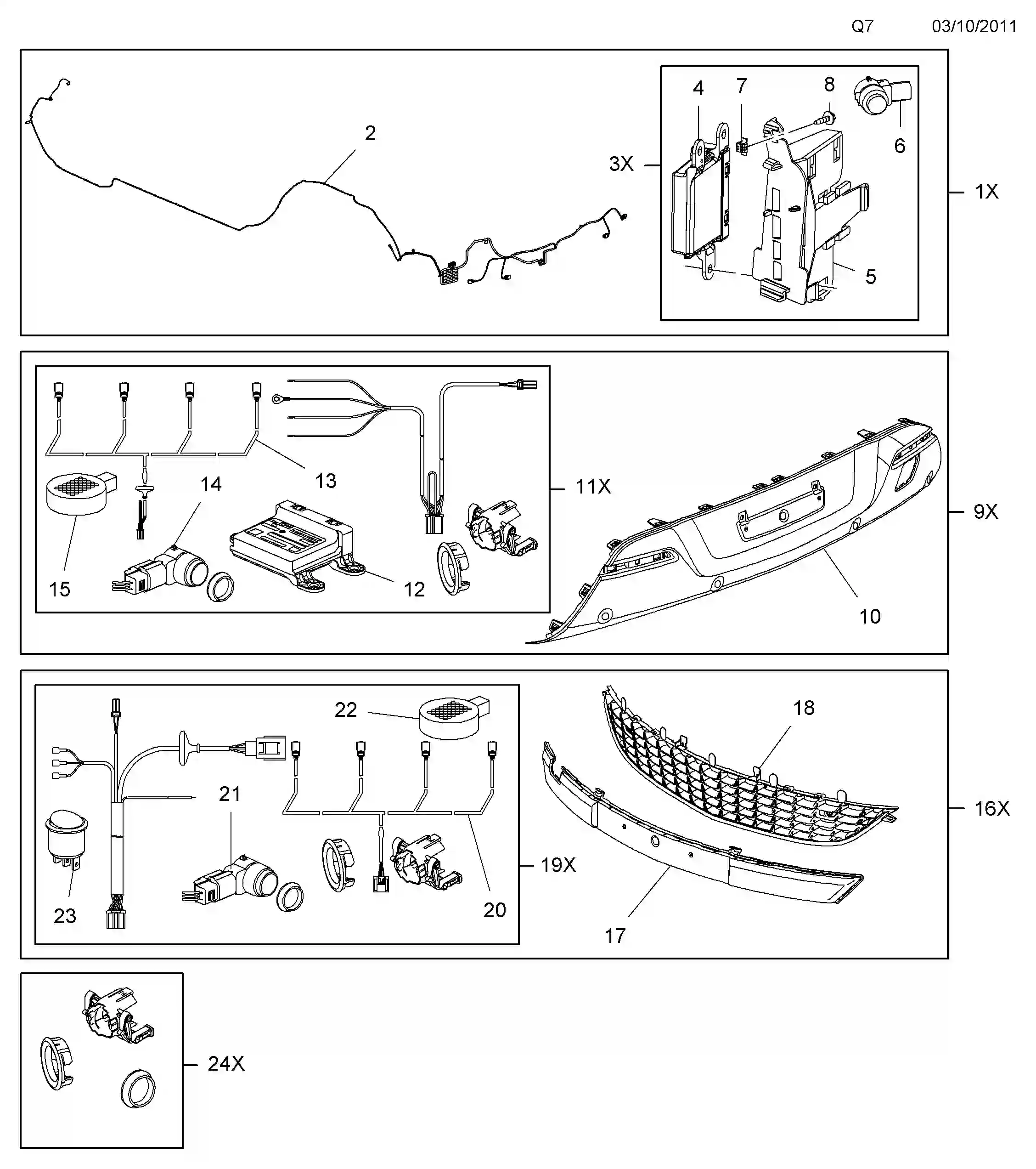 Park Pilot System Opel