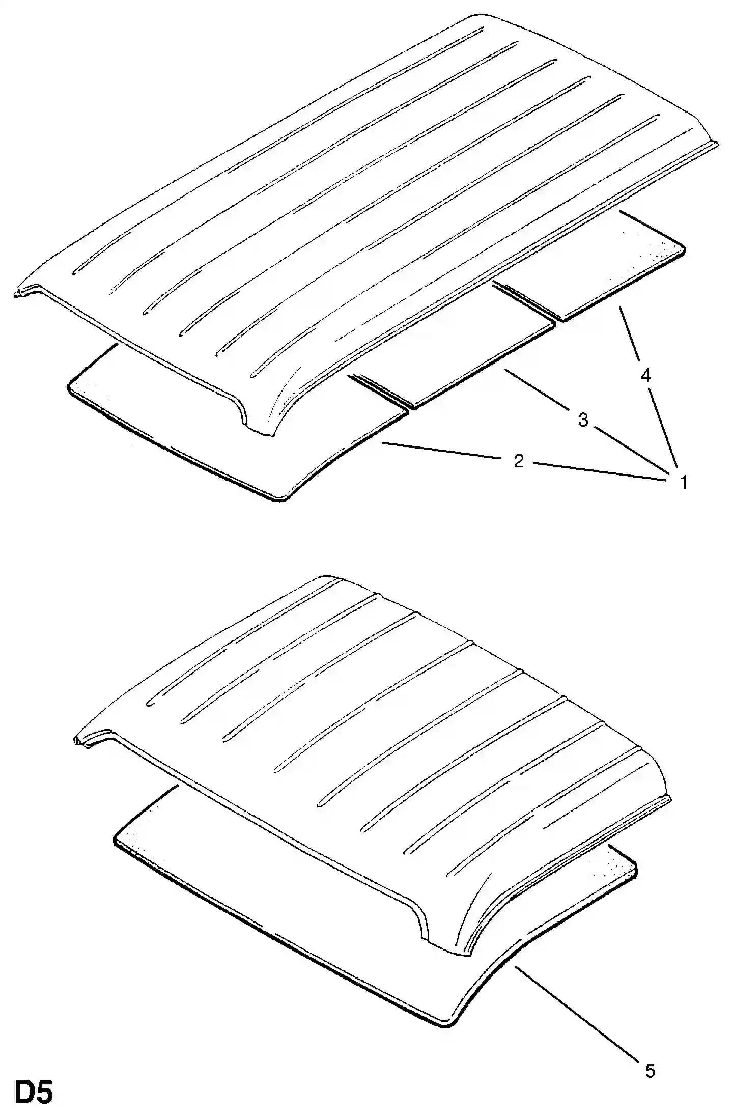 Opel Rascal Dachverkleidung / 80 modell Teile 1986 - 1993 | undefined ...