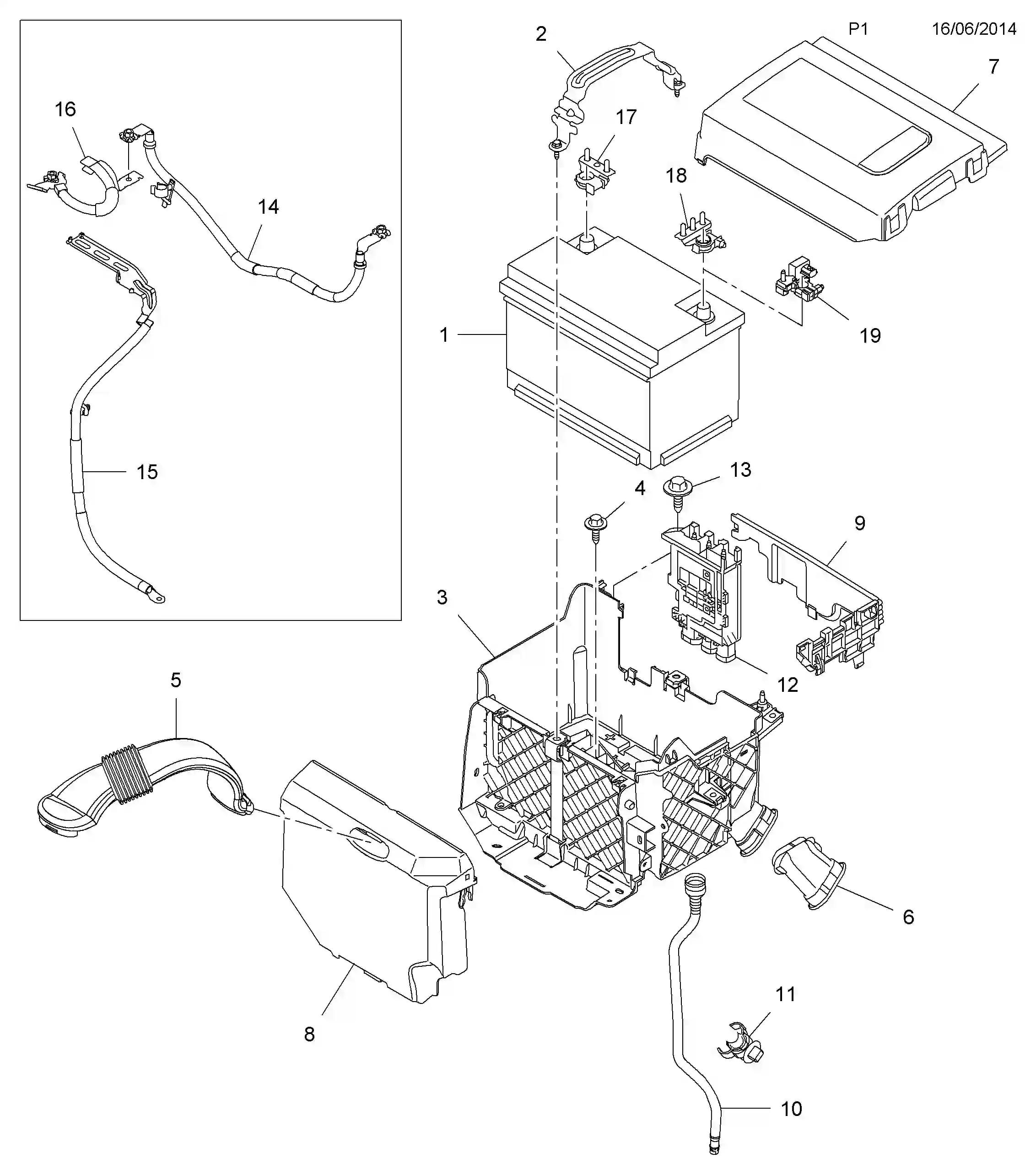 Buy Opel Vivaro B Battery status sensor parts online 2015 - 2021 ...