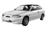 Ersatzteilkatalog zum Hyundai Excel X2 1989 - 1994 Europa