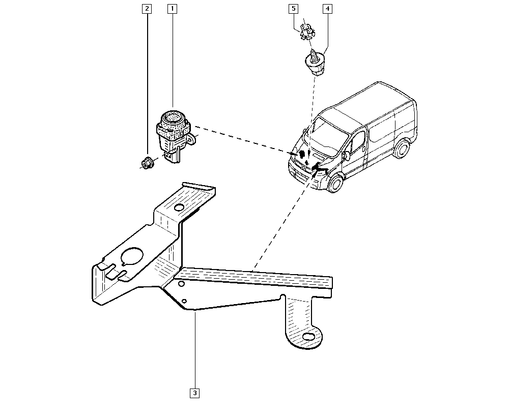 Switches for Renault Trafic Trafic II