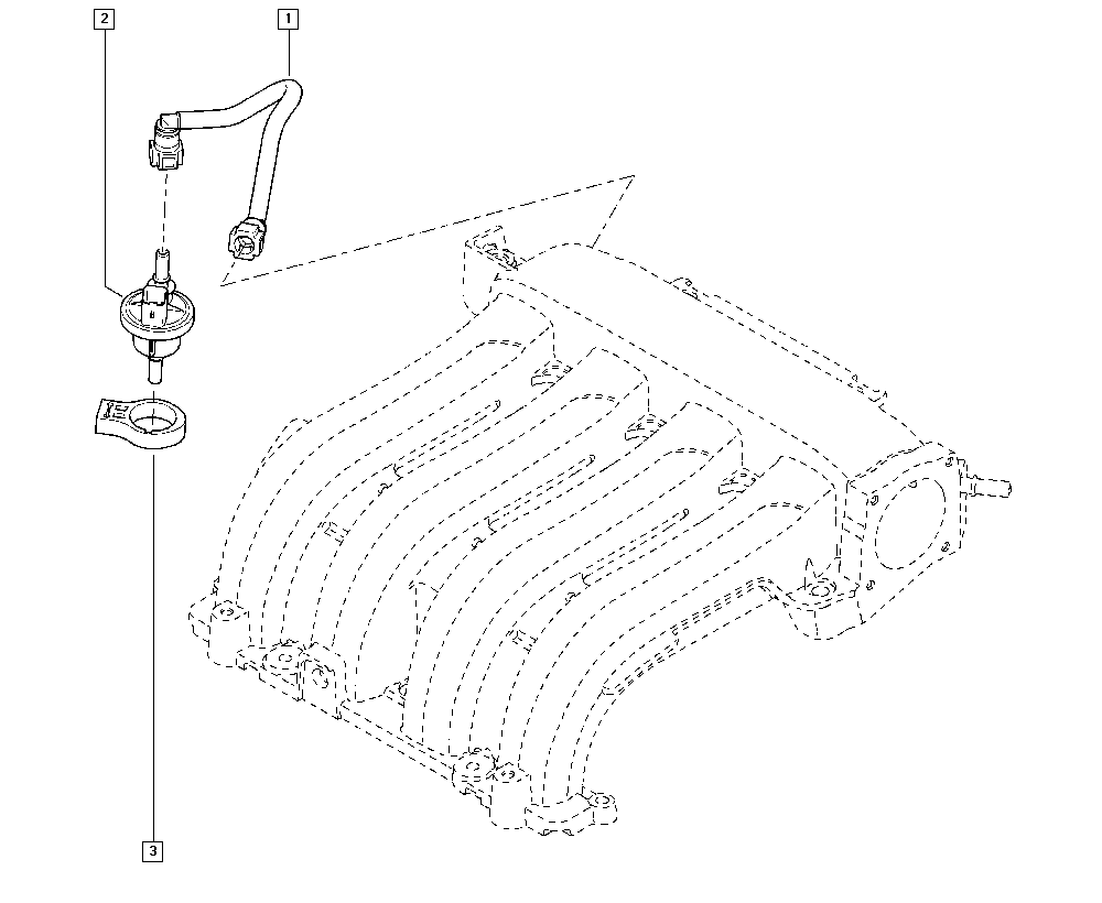 Buy Renault Wind Antipollution parts online 2009 - 2016 — Global | 7zap