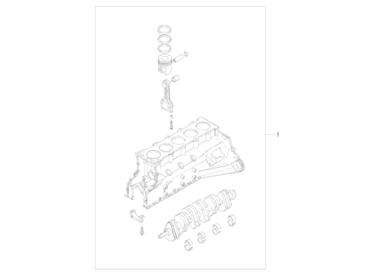 SsangYong Musso FJ Short block(dsl) parts 1993 - 1998 | EPC Global