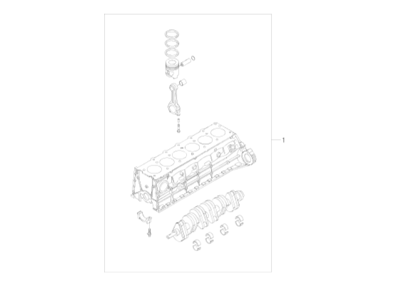 SsangYong Musso FJ Short block(gsl) parts 1993 - 1998 | EPC Global
