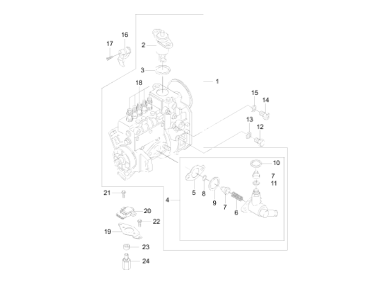 Buy SsangYong Musso FJ Injection pump(om600) parts online 1993 - 1998 ...
