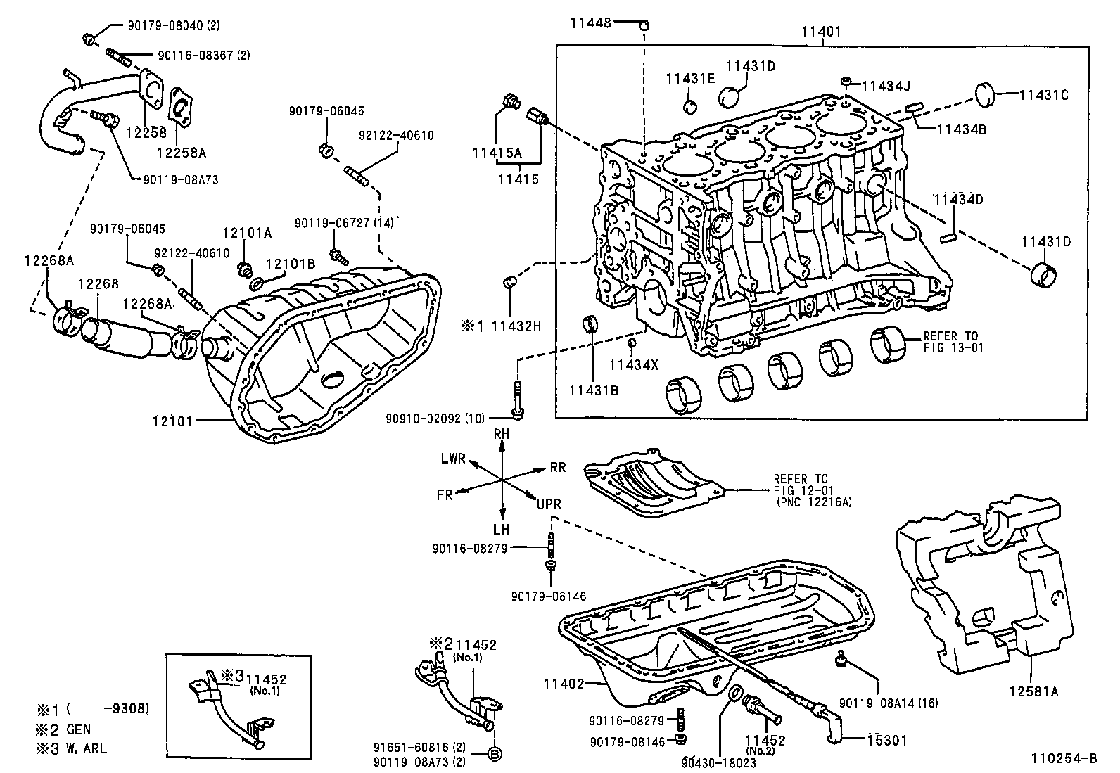 CYLINDER BLOCK TOYOTA PREVIA TCR1 2 ASIA And MIDDLE EAST CYLINDER BLOCK TOYOTA PREVIA TCR1 2 ASIA And MIDDLE EAST