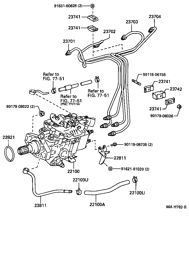 INJECTION PUMP ASSEMBLY TOYOTA DYNA [BU10#,11#,14#,21#,22#,YU210,RZU100 ...