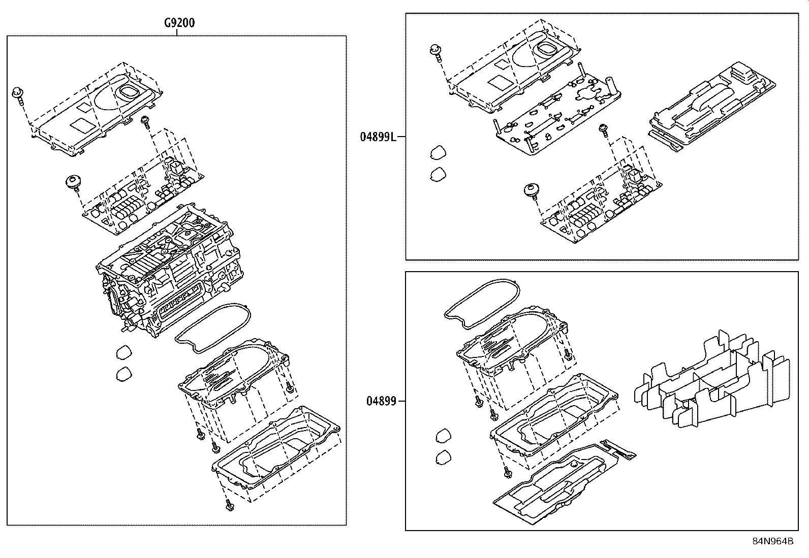 Toyota Yaris XP210 Hev inverter ｷｯﾄﾌﾞﾋﾝ 部品 2020 - 2025 | EPC 日本