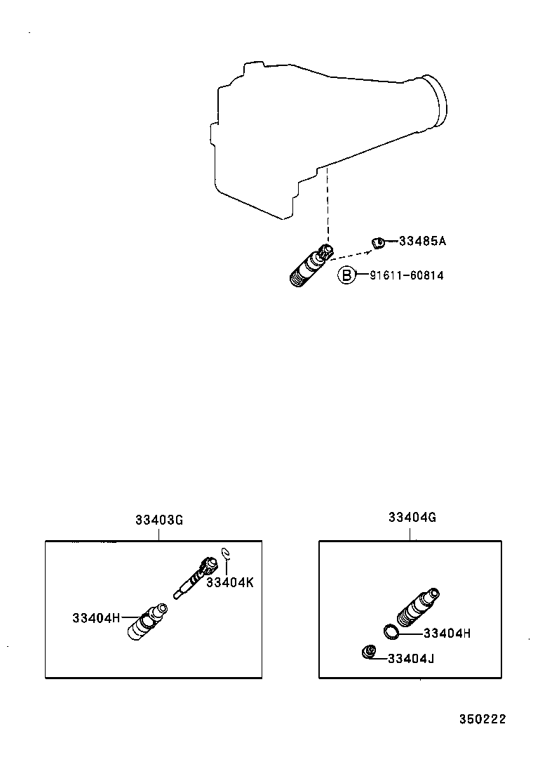 Toyota HiAce H100 Speedometer driven gear (atm) a44de,a45dl,a45df,a45de ...