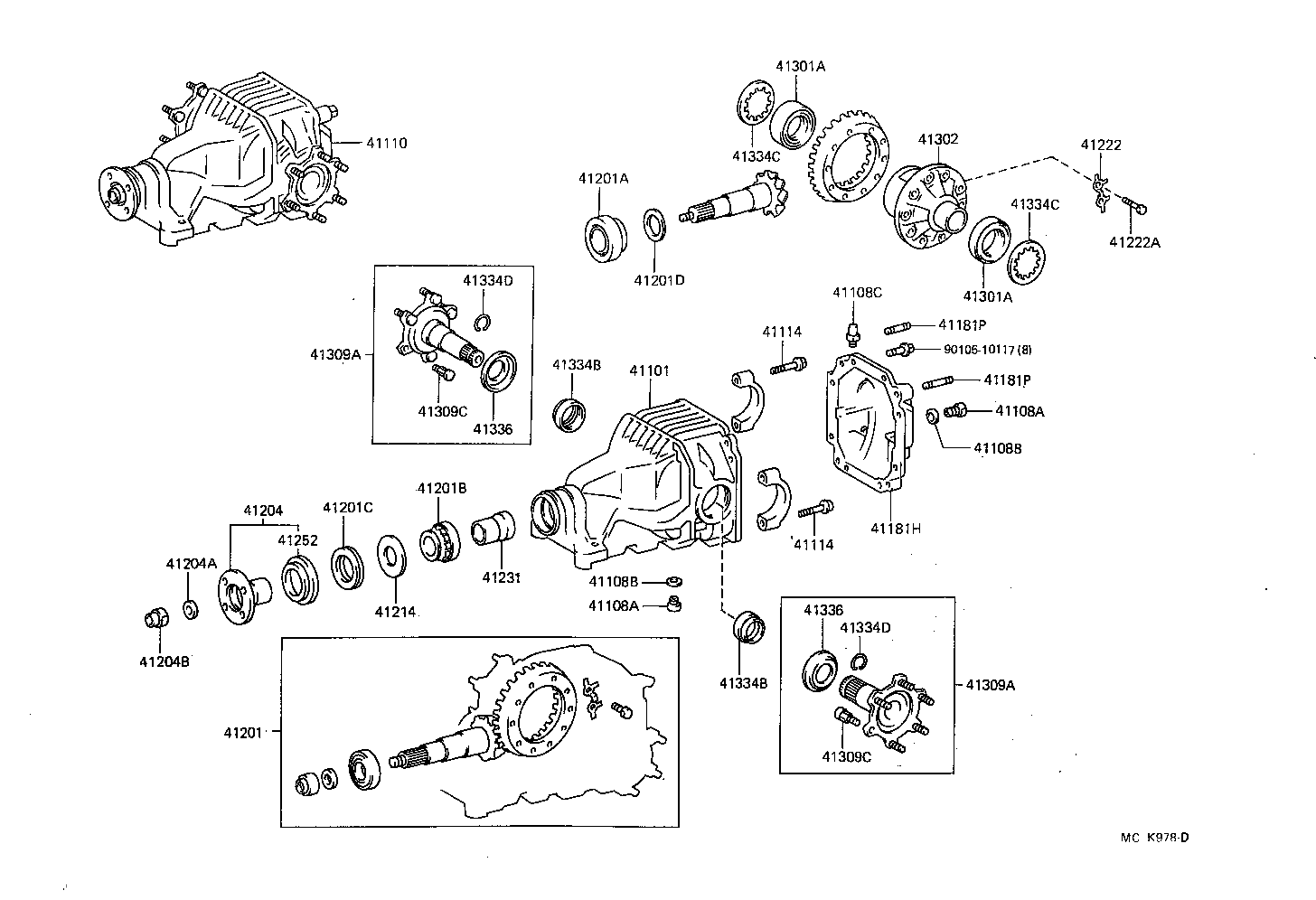 Toyota Supra A70 Rear axle housing & differential torque sensing ...