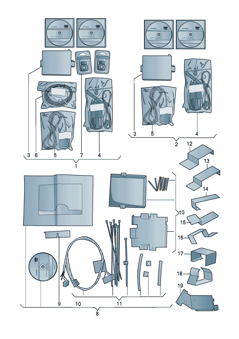 Audi A6 Allroad Quattro C6 (Typ 4F) Genuine accessories individual ...
