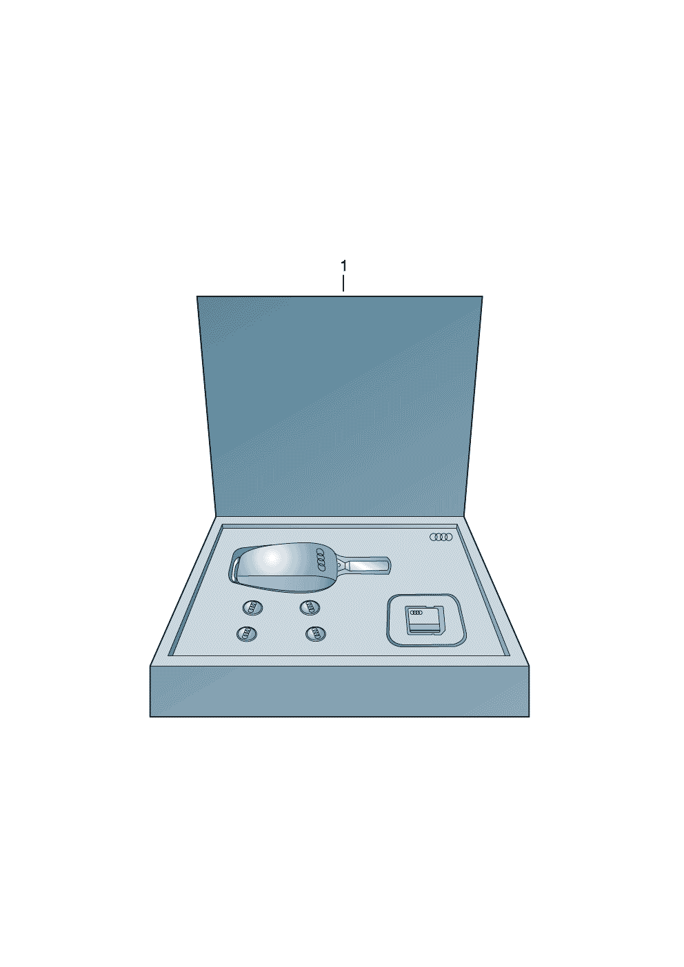 Audi A8/S8 Quattro D5 (Typ 4N) Genuine accessories gift box parts 2018 ...