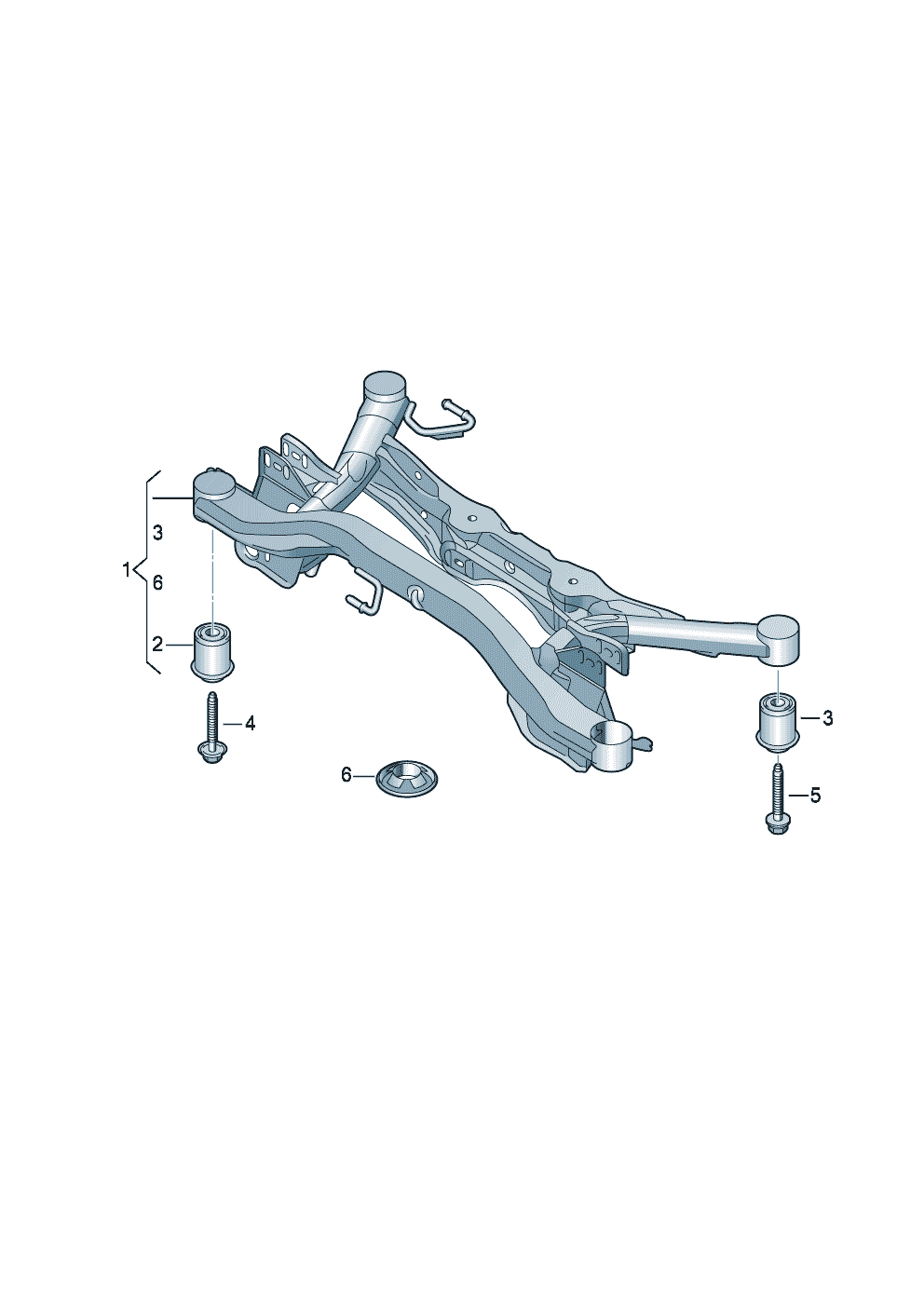 Seat Alhambra (Typ 7N) Facelift Support frame parts 2016 - 2023 | ETKA ...