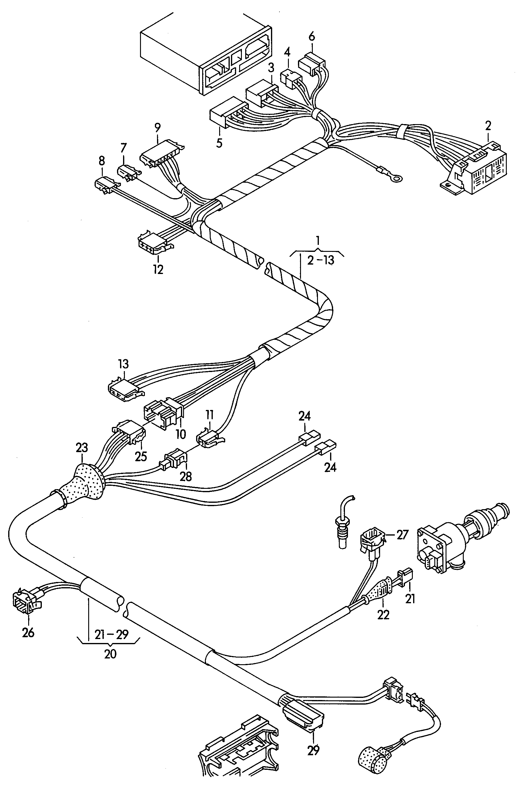 Vw T4 Wiring Harness