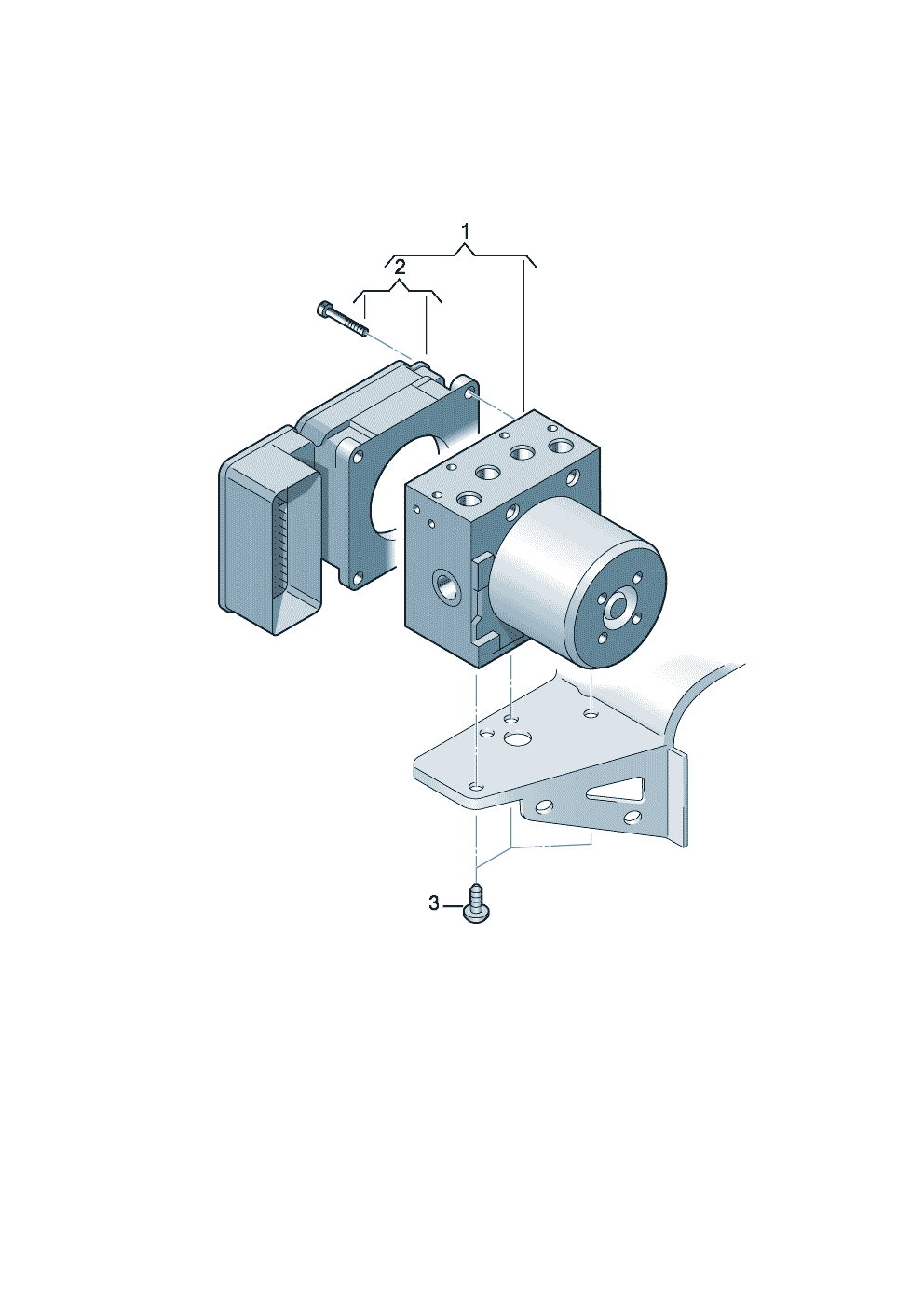 Volkswagen Amarok 2H Anti-locking brake syst. -abs parts 2010 - 2016 ...