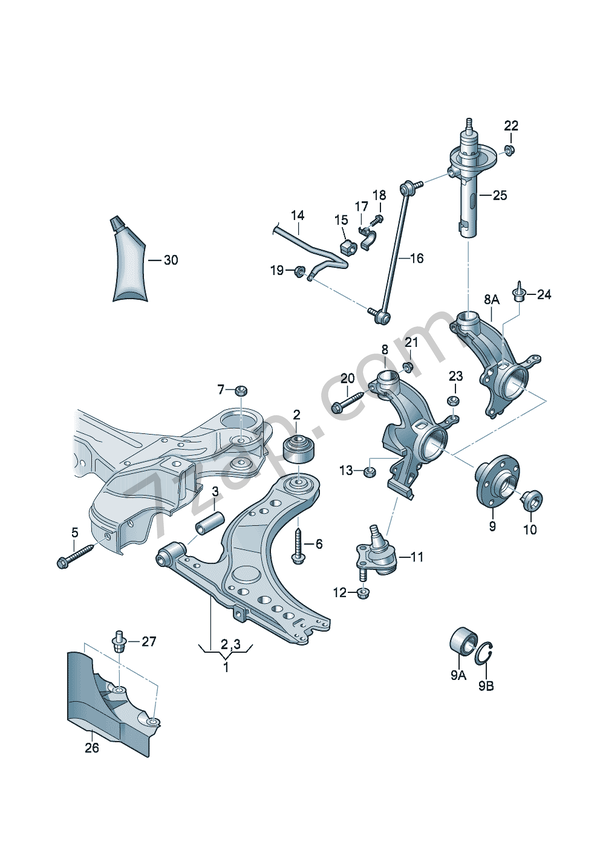 Brazo transversal completomanguetabarra estabiliza... Vento (VE) 2013 ...