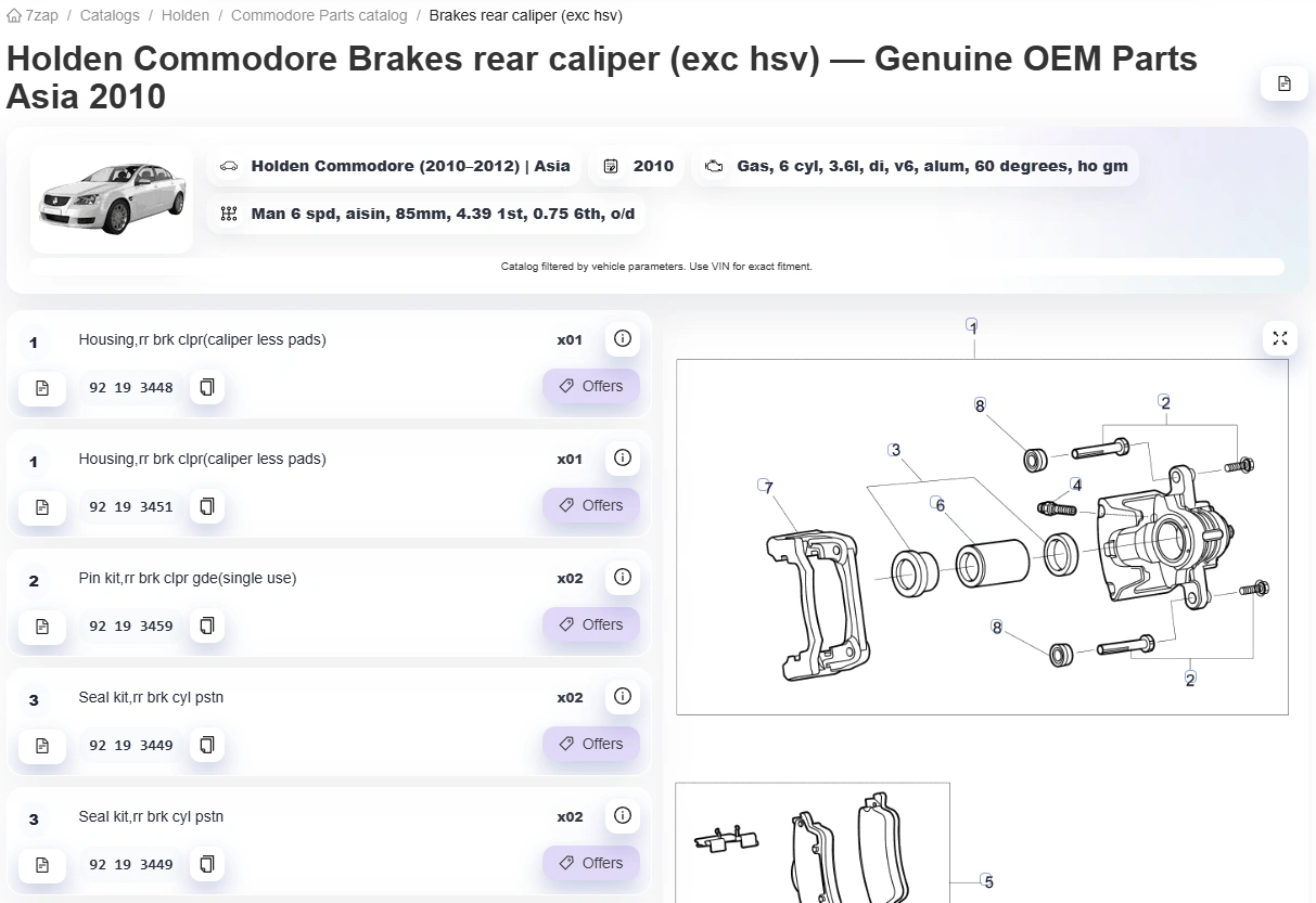 Holden VIN Decoder - Free VIN Lookup & Check | 7zap