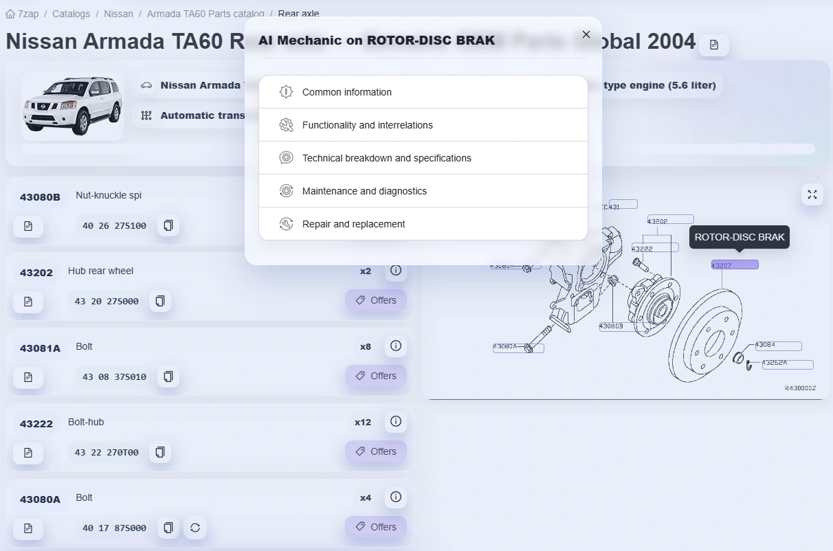Decodificador VIN de Nissan - Consulta y Verificación VIN Gratis | 7zap